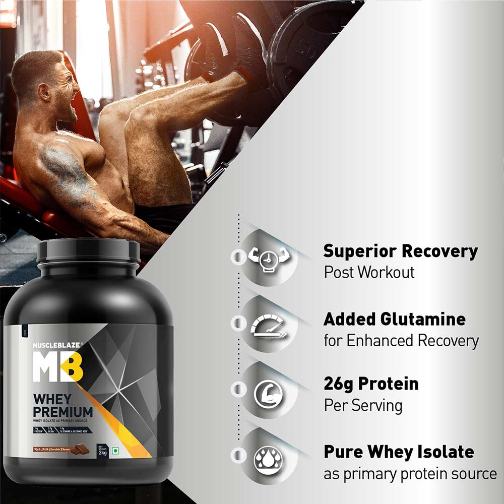 MuscleBlaze Whey Premium - Beast Nutrition