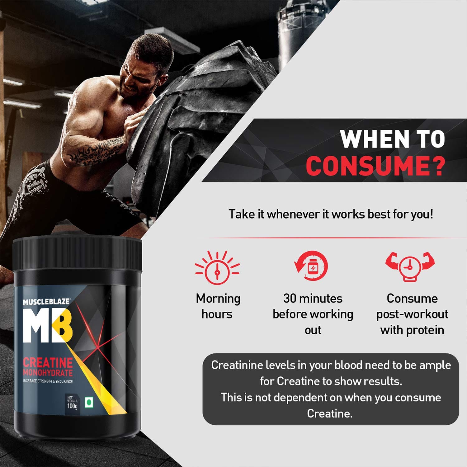 MuscleBlaze Creatine Monohydrate - Beast Nutrition