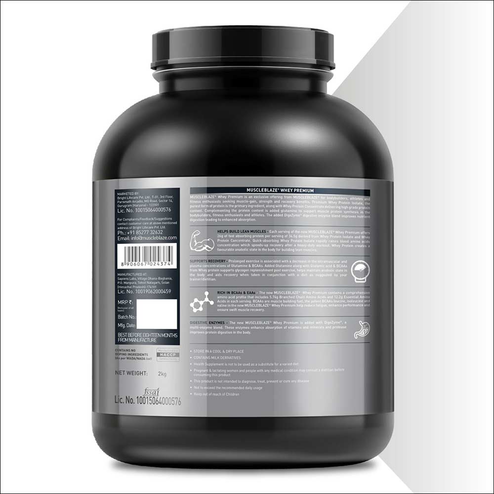 MuscleBlaze Whey Premium - Beast Nutrition